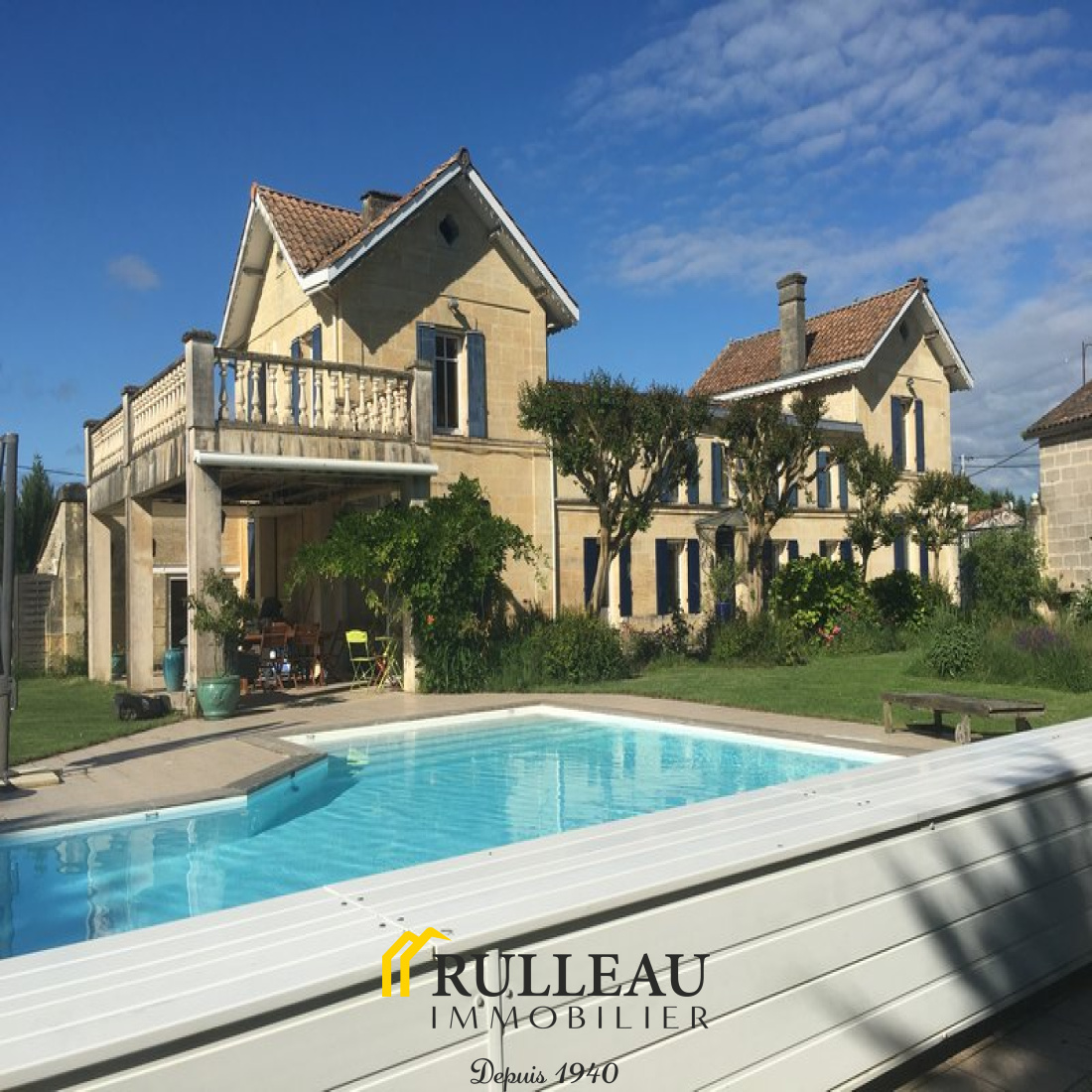 vente MAISON DE MAITRE AVEC DEPENDANCES | Rulleau Immobilier vente MAISON DE MAITRE AVEC DEPENDANCES | Rulleau Immobilier